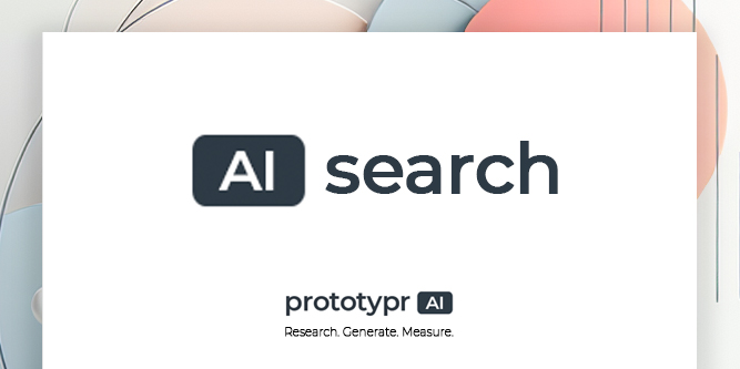 AI Search – Smarter B2B Research with AI | by prototypr.ai